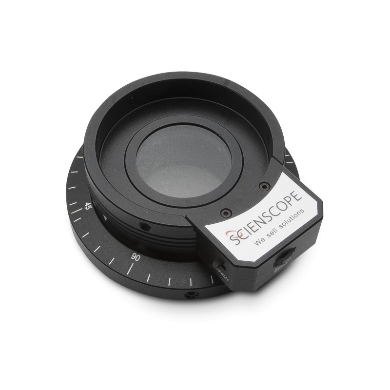SCIENSCOPE IL-LED-R3 High Intensity LED Ring Light With Polarizer